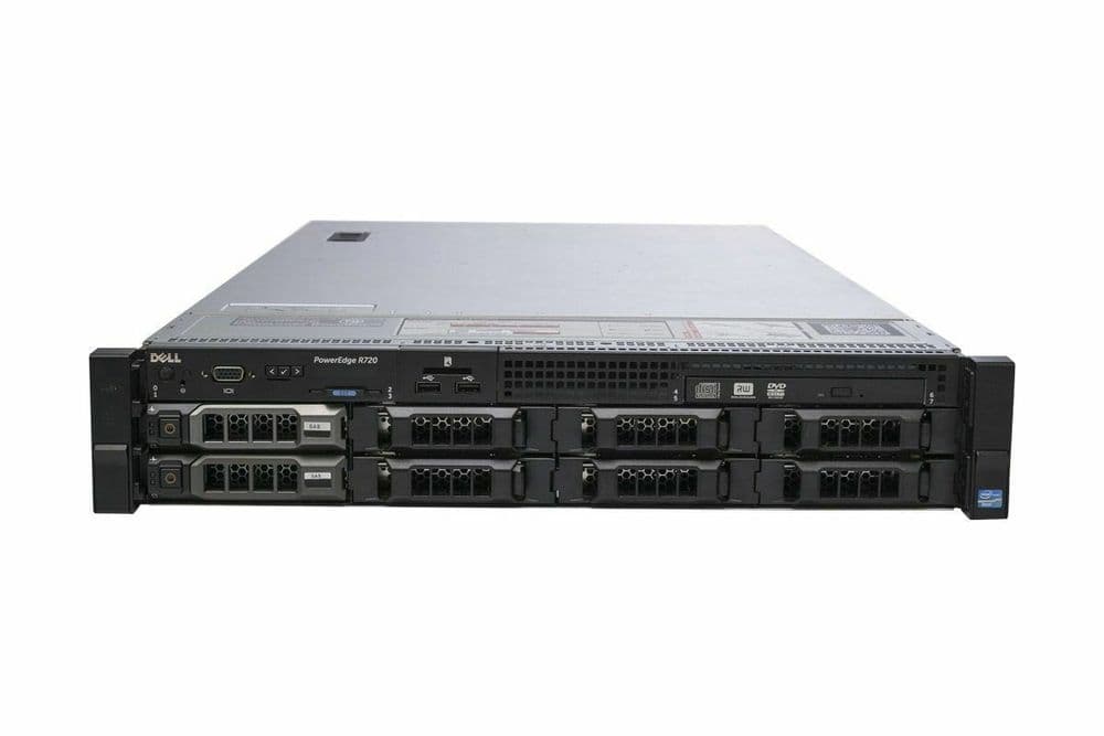 Dell PowerEdge R720 2x 8C E5-2690 2 90GHz 32GB Ram 2x 10TB 7 2K HDD 2U ...