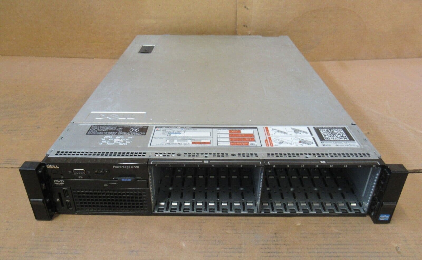 Dell PowerEdge R720 2x Six Core Xeon E5-2667 2 90GHz 2x 1100W PSU - 2U ...