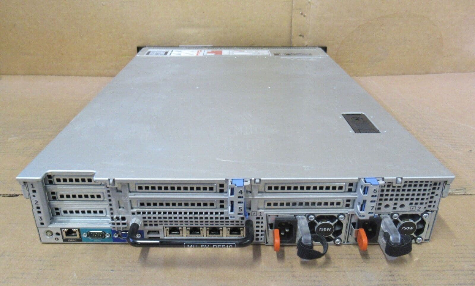 Dell PowerEdge R720 2x Six Core Xeon E5-2667 2 90GHz 2x 1100W PSU - 2U Server
