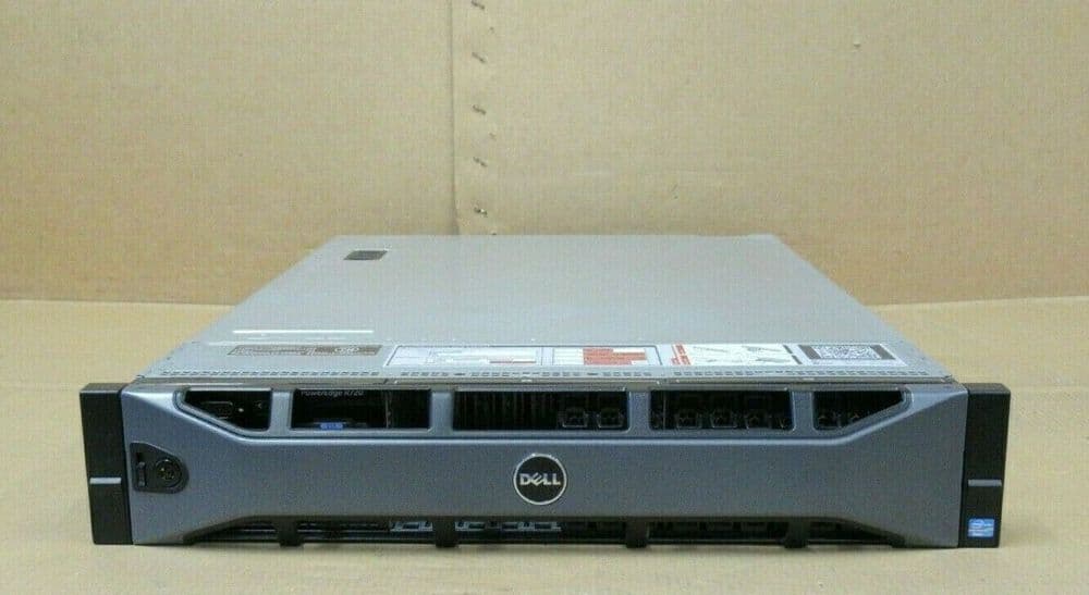 Dell PowerEdge R720 2x Xeon six Core E5-2630V2 2 60GHz RAID 16Bay SAS 2U Server