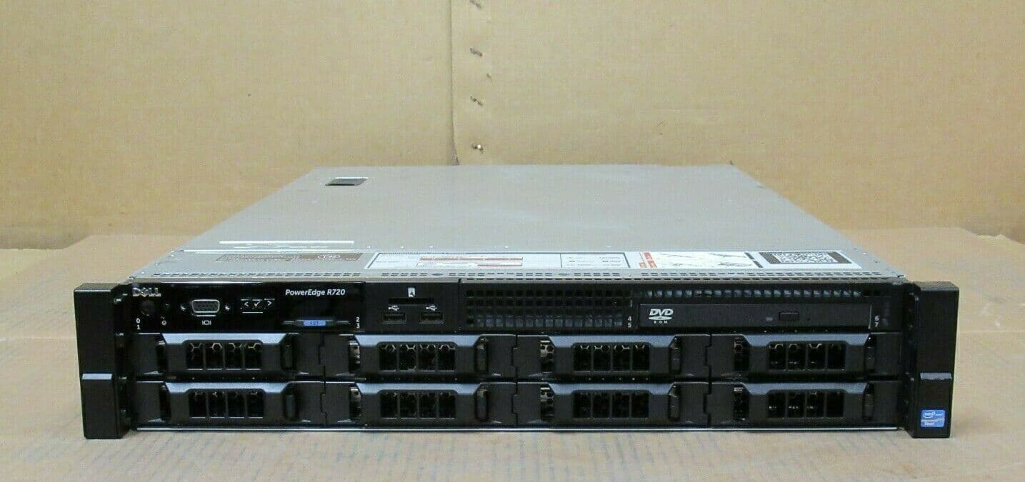 Dell PowerEdge R720 2x8 Core Xeon E5-2650 2 60GHz 384GB RAM 8Bay Rack ...