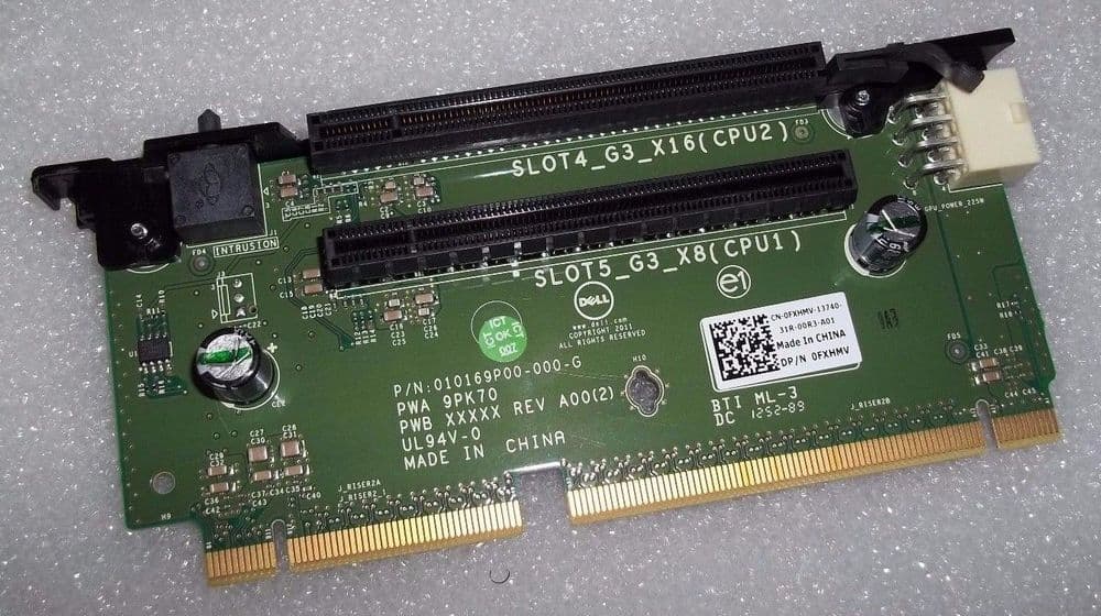 Dell PowerEdge R720 / R720xd PCIe Riser Card 2 Expansion Board FXHMV 0FXHMV