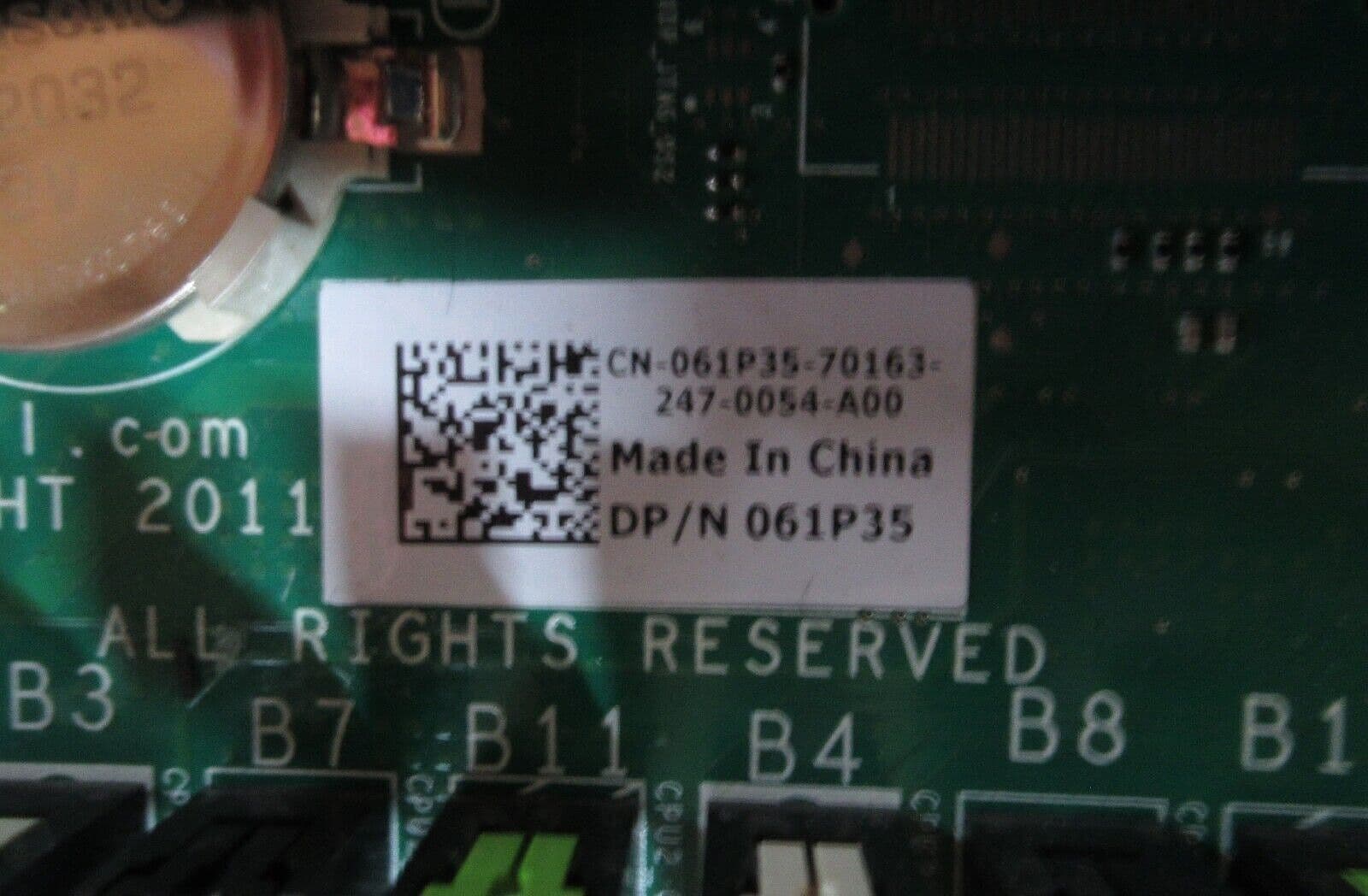 Dell PowerEdge R720/R720XD System Board Motherboard 2x LGA2011 24-DIMM ...