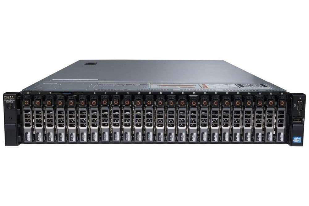 Dell PowerEdge R720xd 2x Xeon E5-2690 Eight Core 2 90GHz 64GB 24TB 2U ...