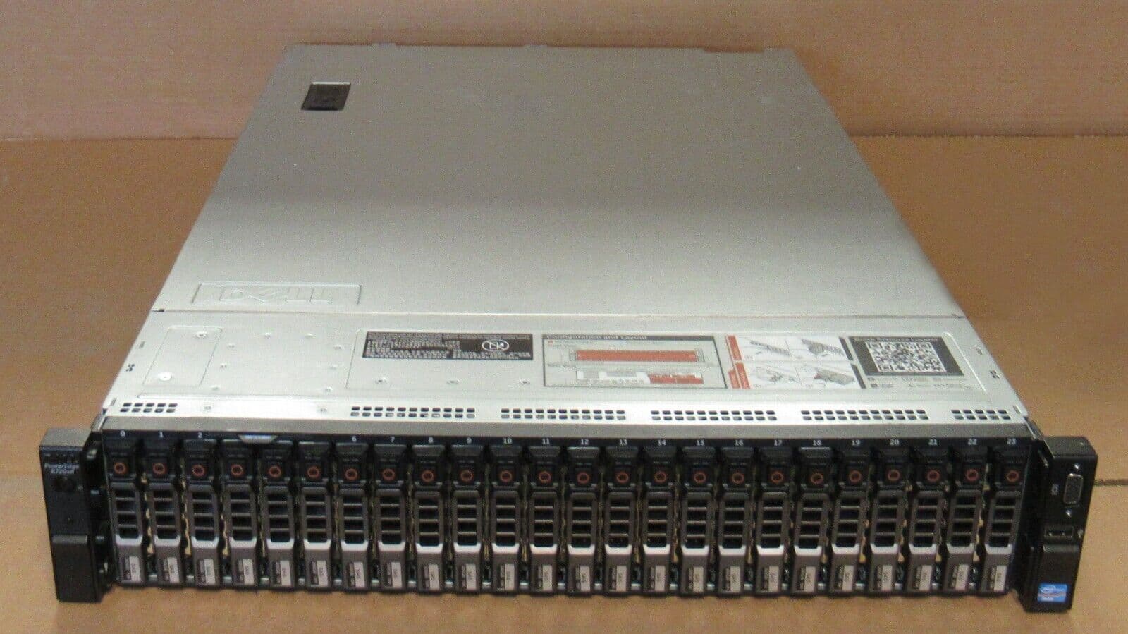 Dell PowerEdge R720xd 8-Core E5-2650 2 0GHz 64GB Ram 24x300GB H710P 2U ...