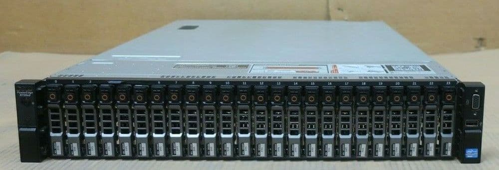 Dell PowerEdge R720xd 8-Core E5-2650 2GHz 32GB Ram 26x 300GB 10K HDD 2U ...