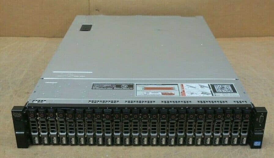 Dell PowerEdge R720xd 8-Core E5-2650 2GHz 96GB Ram 24x 1TB 2x 300GB 2U ...