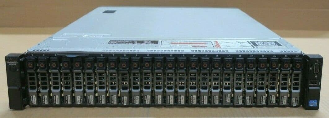 Dell PowerEdge R720xd 8C E5-2650 2GHz 160GB Ram 26x 600GB 10K HDD 2U Server