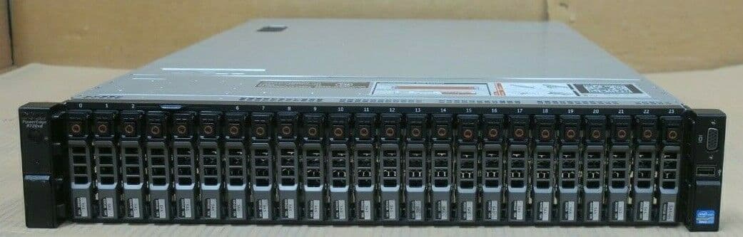 Dell PowerEdge R720xd 8C E5-2650v2 2 60Ghz 96GB RAM 26x 600GB 10K HDD ...
