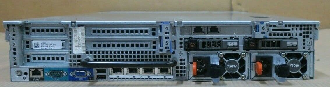 Dell PowerEdge R720xd 8C E5-2650v2 2 60Ghz 96GB RAM 26x 600GB 10K HDD ...