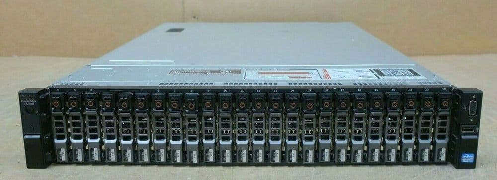Dell PowerEdge R720xd 8C E5-2650v2 2 6GHz 32GB Ram 24x 600GB 2x 300GB ...
