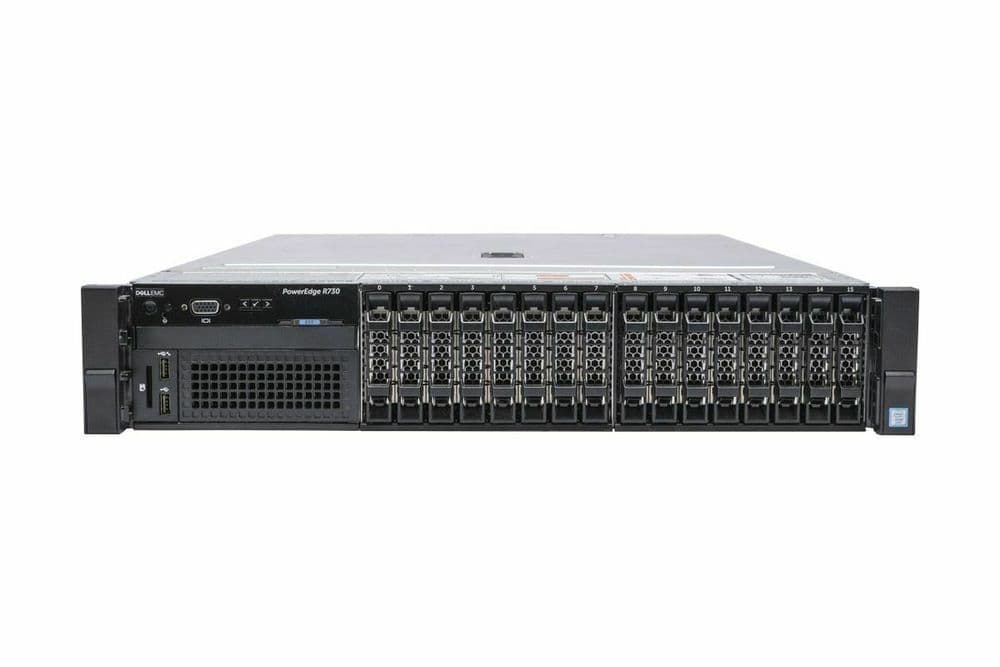 Dell PowerEdge R730 16x 2 5" HDD Bay CTO No CPU / No Ram / No HDD 2U ...