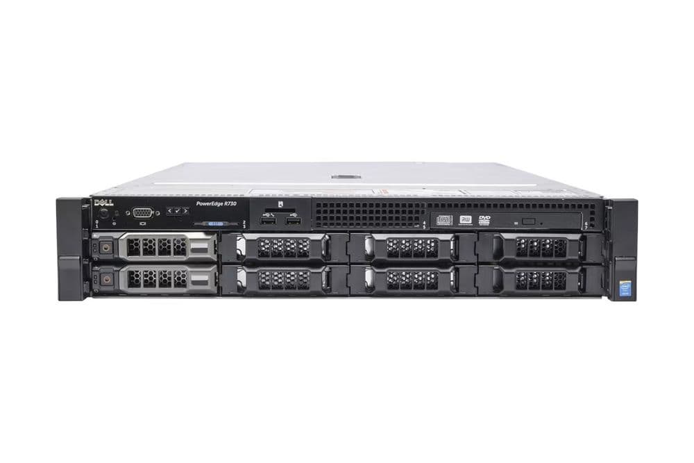 Dell PowerEdge R730 2x 12-Core E5-2670v3 64GB Ram 2x 6TB HDD 8-Bay 2U ...
