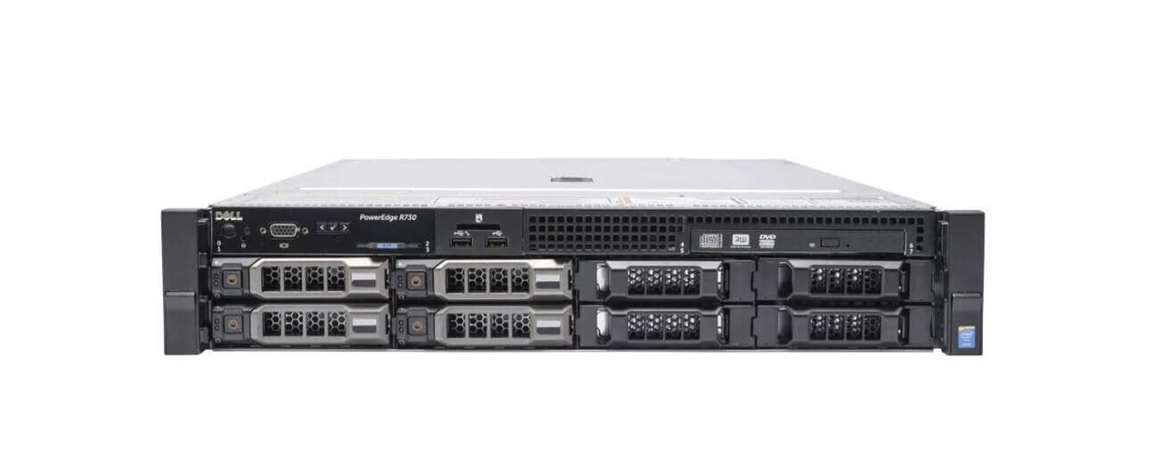 Dell PowerEdge R730 2x 14-Core E5-2680v4 64GB Ram 4x 12TB HDD 8-Bay 2U ...