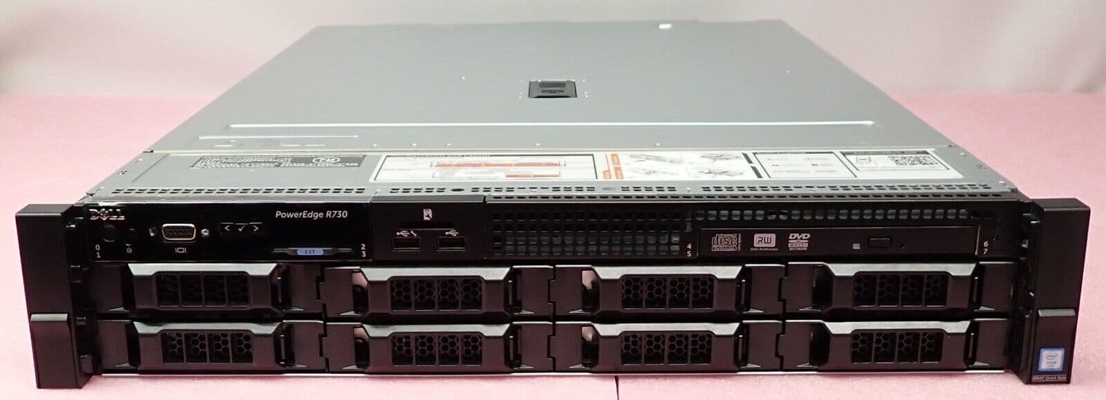 Dell PowerEdge R730 2x 14-Core E5-2690v4 2 6GHz 256GB 8x 3 5" Bay 2U ...