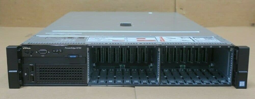 Dell PowerEdge R730 2x Twelve-Core E5-2670v3 256GB Ram 16x 2 5" Bay 2U ...