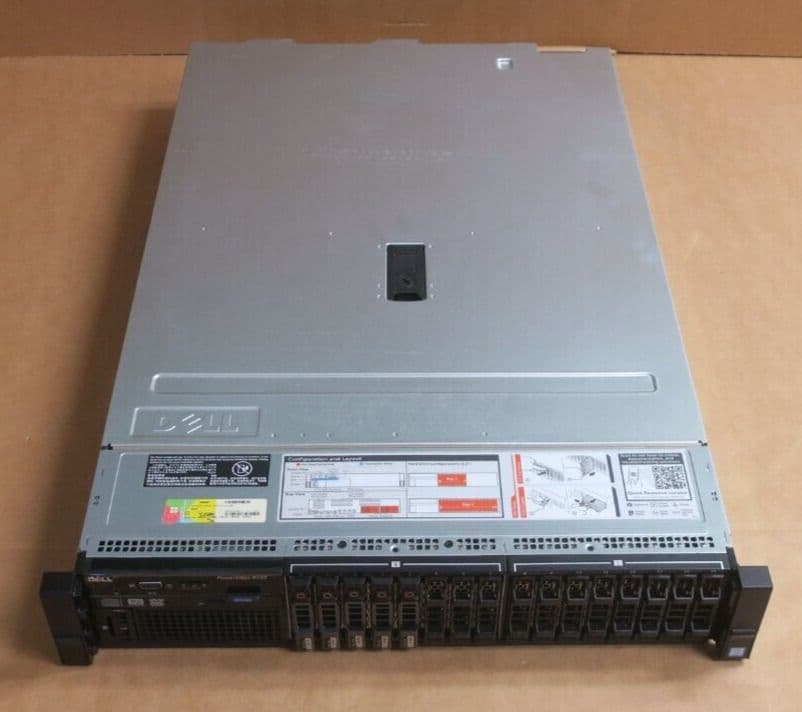 Dell PowerEdge R730 6-Core E5-2620v3 2 4Ghz 32GB Ram 5x 1TB HDD 16-Bay ...