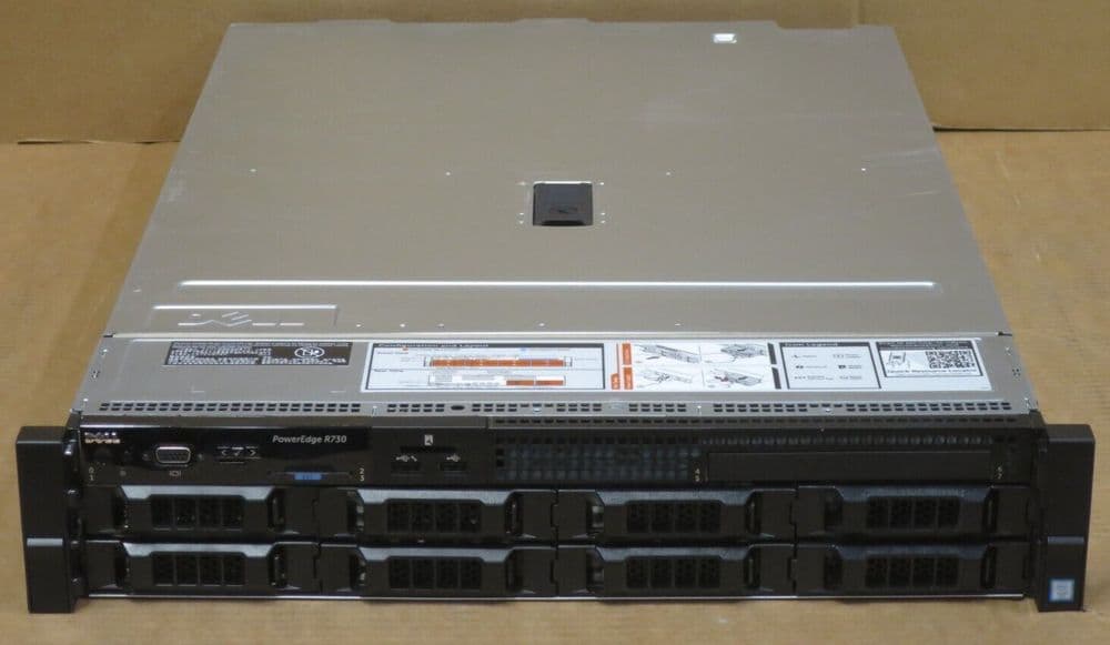 Dell PowerEdge R730 8x 3 5" Bay 2x Eight-Core E5-2640v3 32GB PERC H730 ...