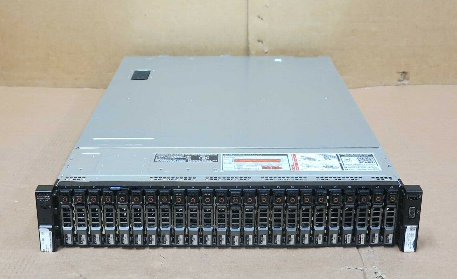 Dell PowerEdge R730xd 2x 10C E5-2660v3 2 6GHz 128GB Ram 15x 1TB HDD 2U ...