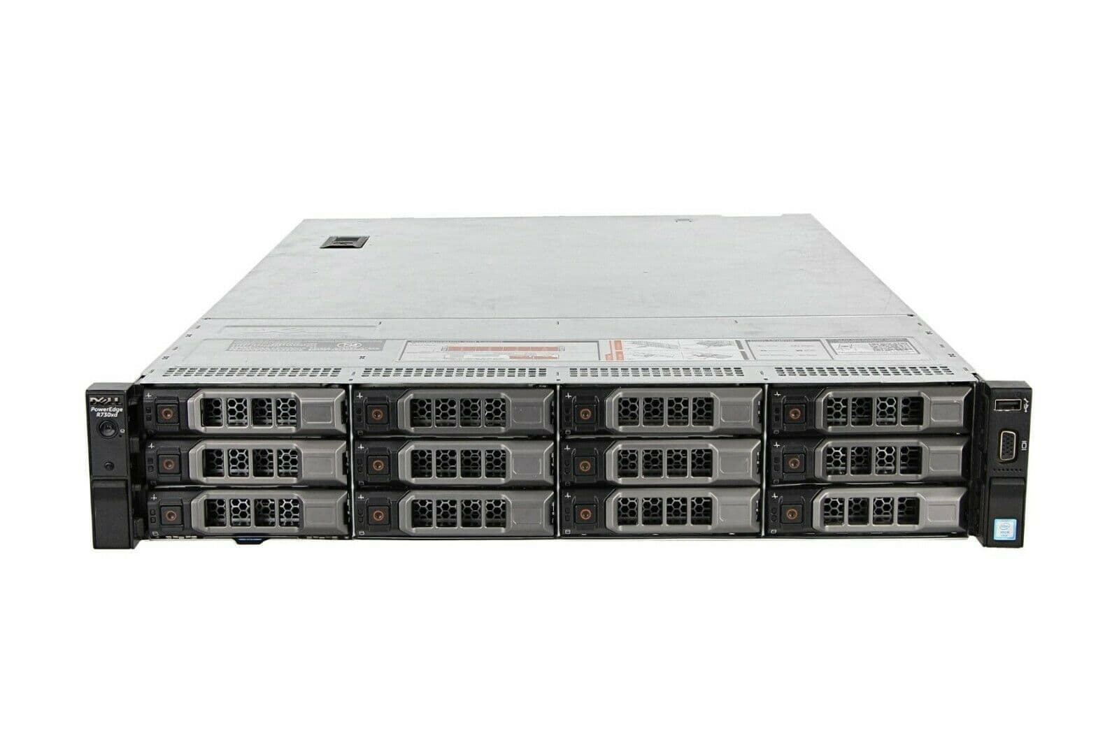 Dell PowerEdge R730xd 2x 10C E5-2660v3 2 6Ghz 64GB Ram 12x 8TB HDD 2U ...