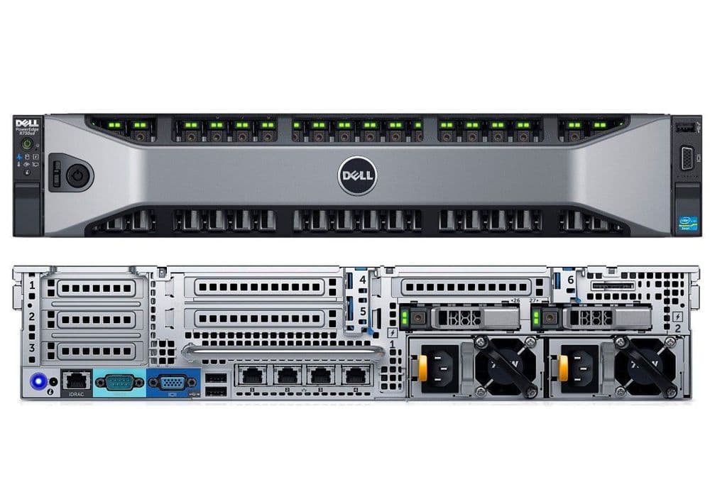 Dell PowerEdge R730xd 2x 12-Core E5-2650v4 2 2GHz 512GB Ram 9 84TB SSD ...