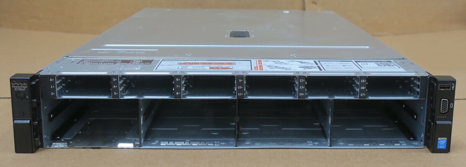 Dell PowerEdge R730xd 2x 14C E5-2680v4 2 4GHz 256GB Ram 28-Bay 2U Rack ...