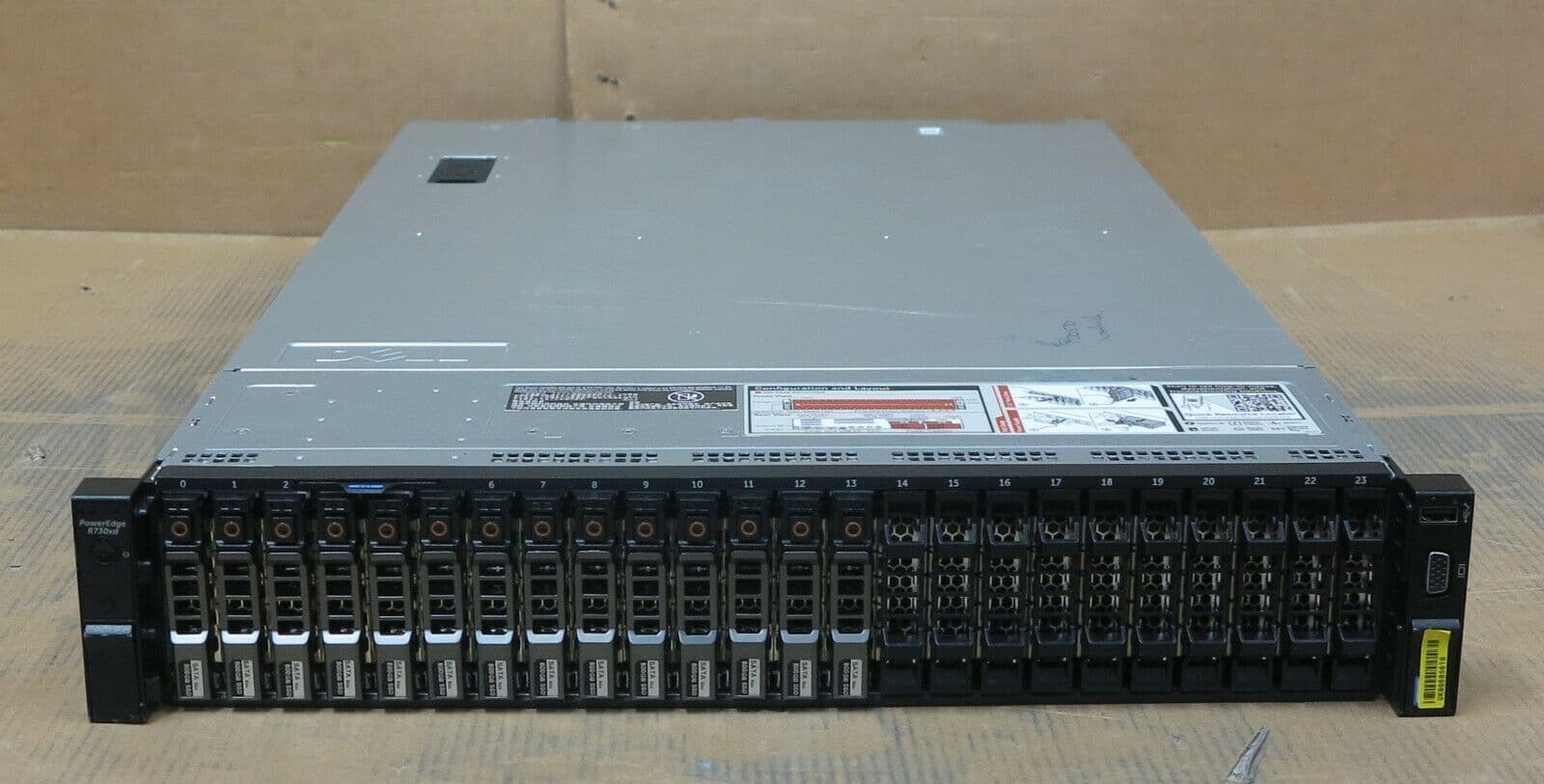 Dell PowerEdge R730xd 2x 16C E5-2683v4 2 10GHz 192GB Ram 14x 800GB SSD ...