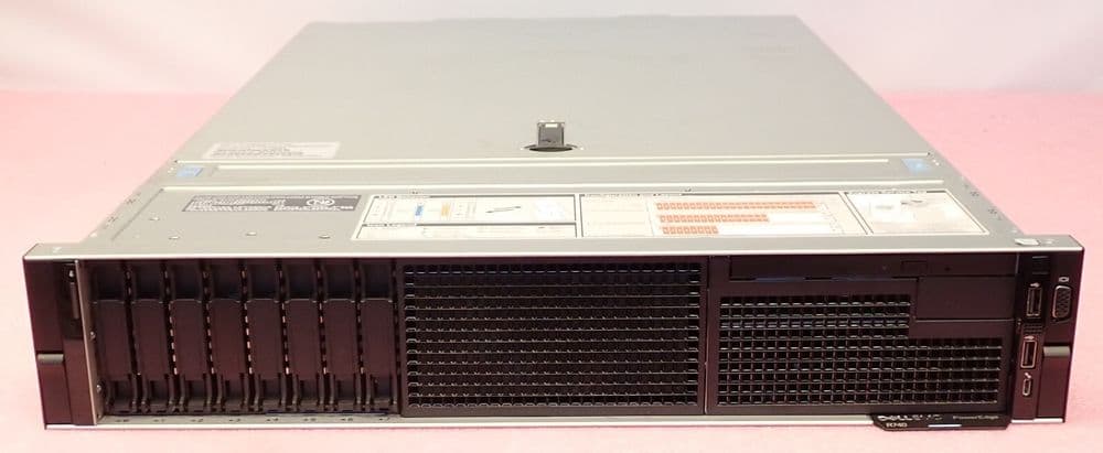 Dell PowerEdge R740 2x 8-Core Gold 6134 128GB RAM 8x 2 5" Bay H740P 2U ...