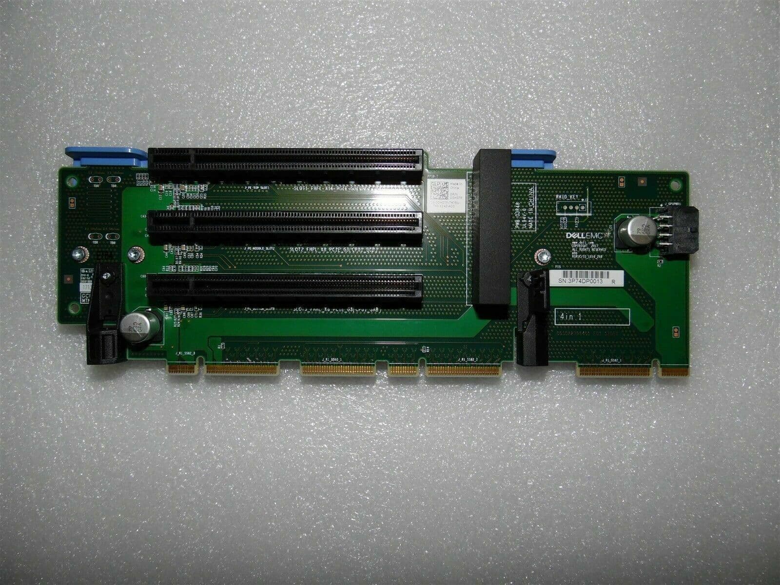 Dell PowerEdge R740 R740XD Riser Card PCI-E 2 0 X16 Extension Card MDDTD