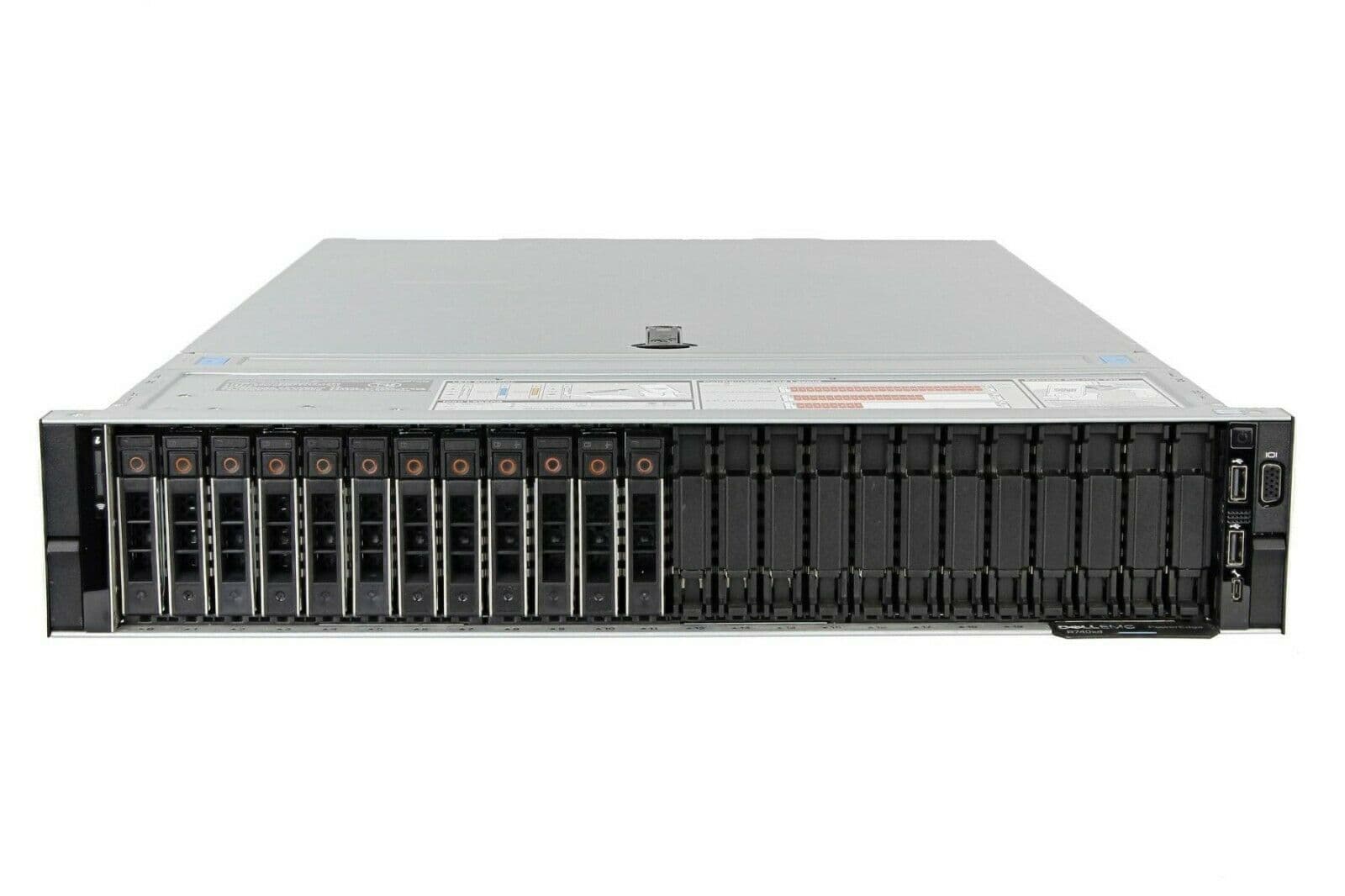 Dell PowerEdge R740xd Server 2x 12-Core Gold 6126 2 6Ghz 128GB Ram 12x ...