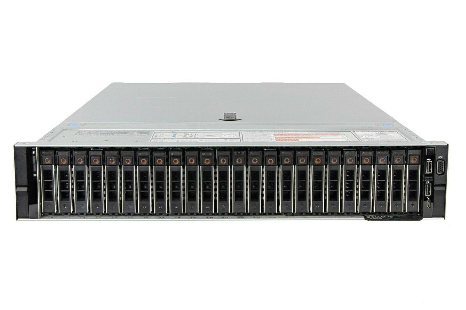 Dell PowerEdge R740xd Server 2x 12-Core Gold 6126 2 6Ghz 128GB Ram 24x ...