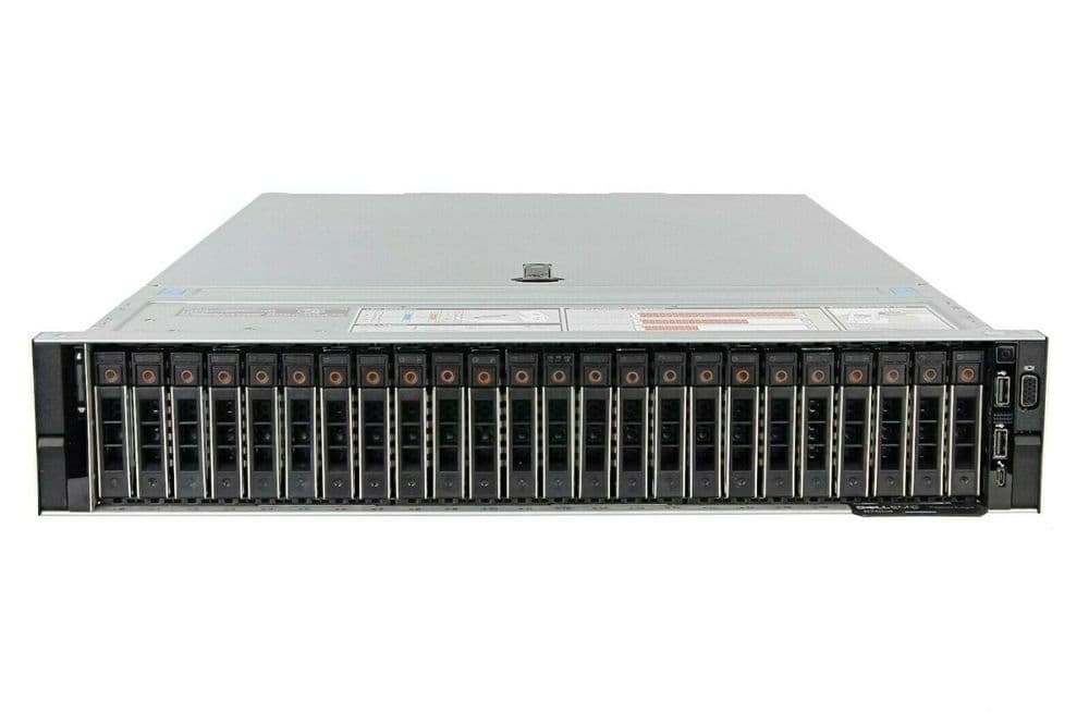Dell PowerEdge R740xd Server 2x 12C Platinum 8158 128GB Ram 24x 600GB HDD
