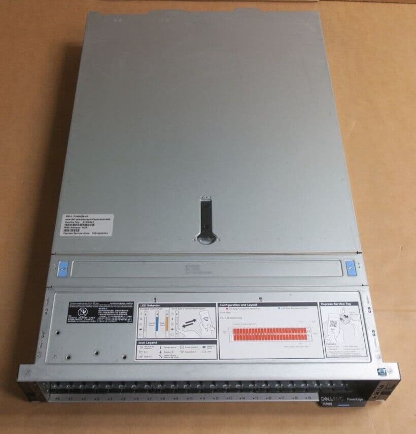 Dell PowerEdge R7425 2x 16C AMD EPYC 7301 2 2GHz 32GB Ram 24x 2 5" Bay ...