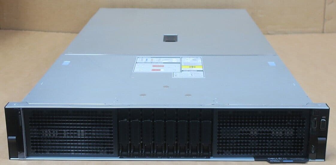 Dell PowerEdge R750xa 2x 32C Platinum 8358 128GB Ram 8x NVMe Bay H755N ...