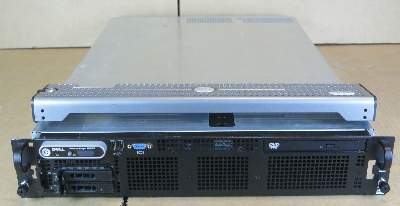 Dell Poweredge R805 2x QUAD-CORE 1 90GHz 32GB RAM 2x 146GB 10k RAID 2U ...