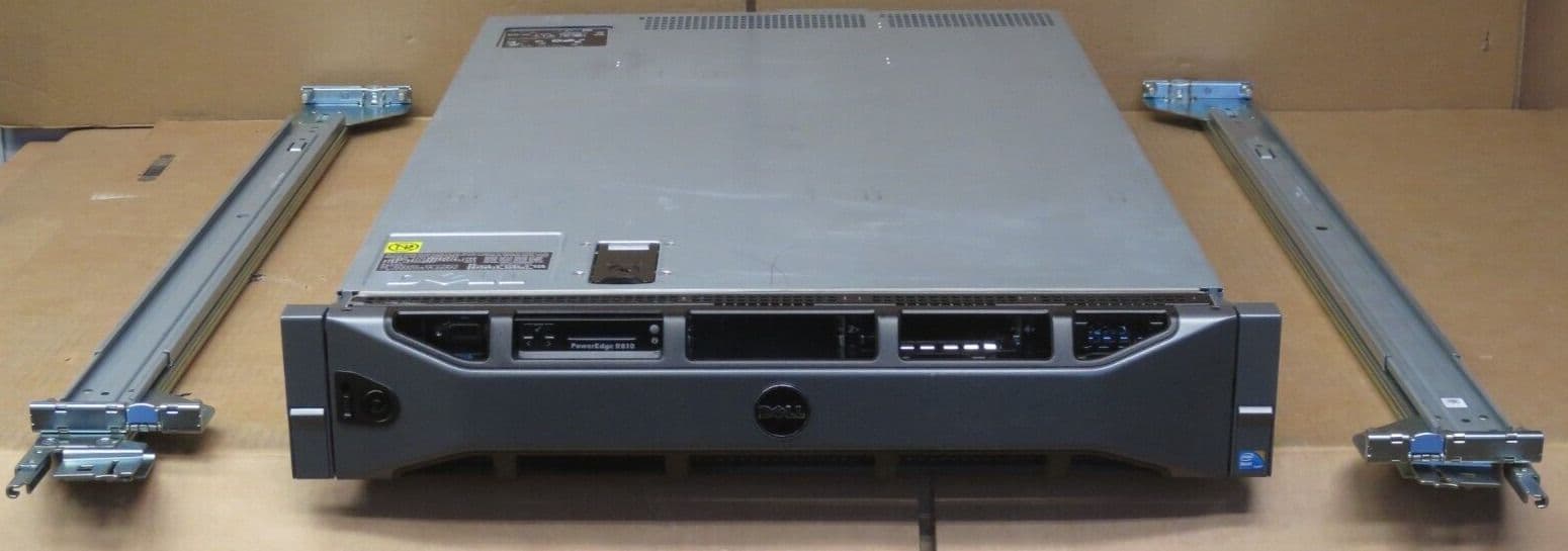 Dell PowerEdge R810 4x E/L7500 Family CPUs 32xDIMM Slots 6x 2 5" SAS ...