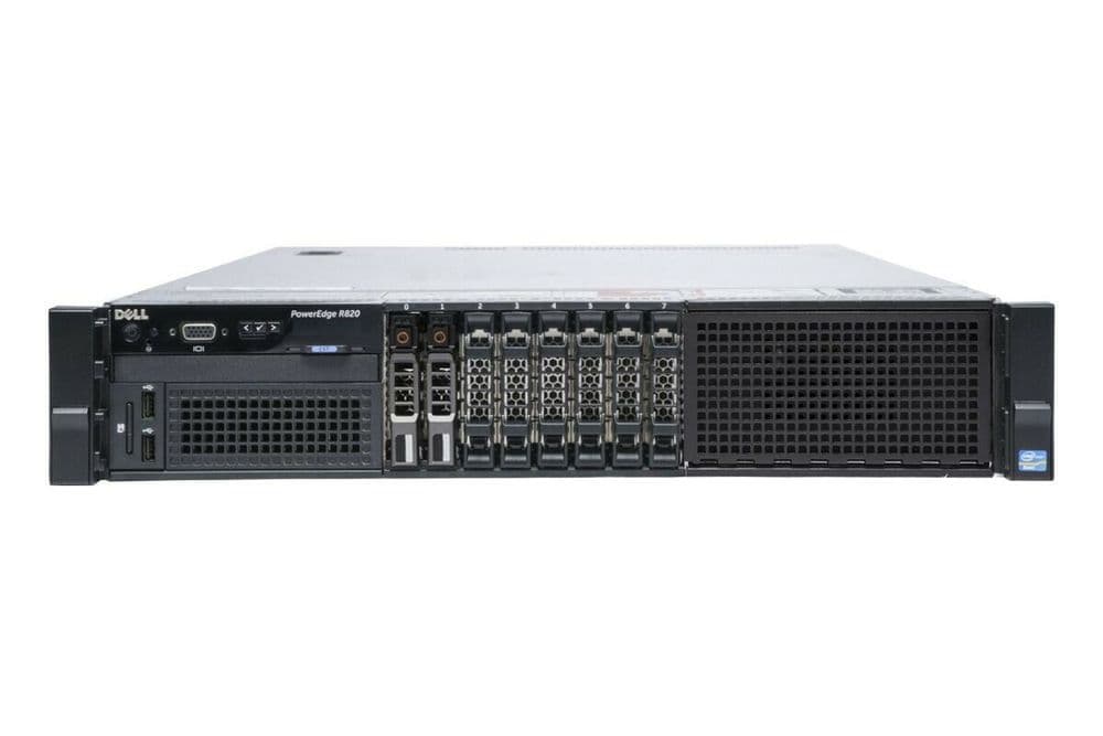 Dell PowerEdge R820 4x 8-Core E5-4640 2 40GHz 256GB Ram 2x 300GB HDD 2U ...