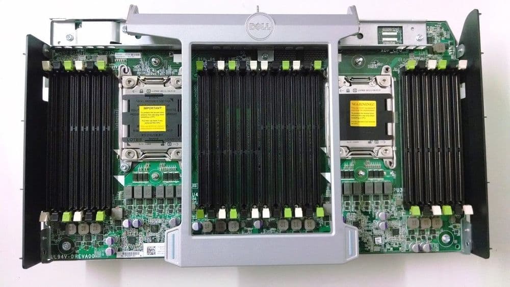 Dell PowerEdge R820 Addtional 2x CPU 24 Memory Expansion Riser Board ...