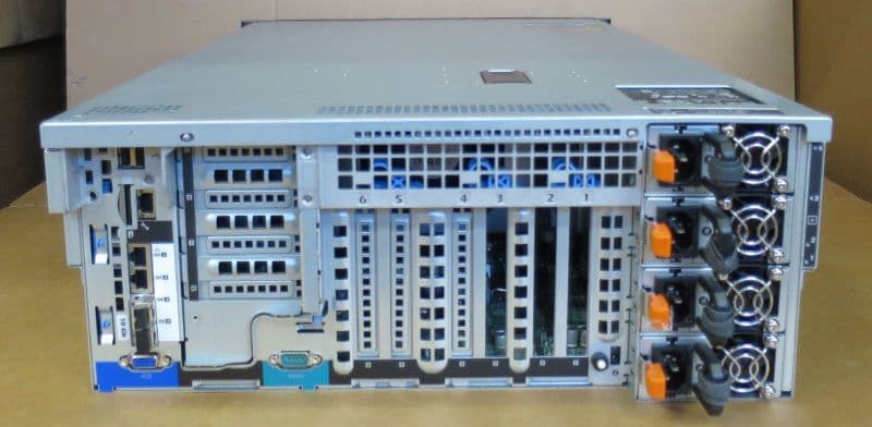 Dell PowerEdge R910 40XEON Cores 4x TEN-10C E7-8867L1024GB RAM Rack Server