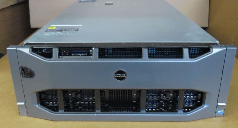 Dell PowerEdge R910 40XEON Cores 4x TEN-10C E7-8867L1024GB RAM Rack Server
