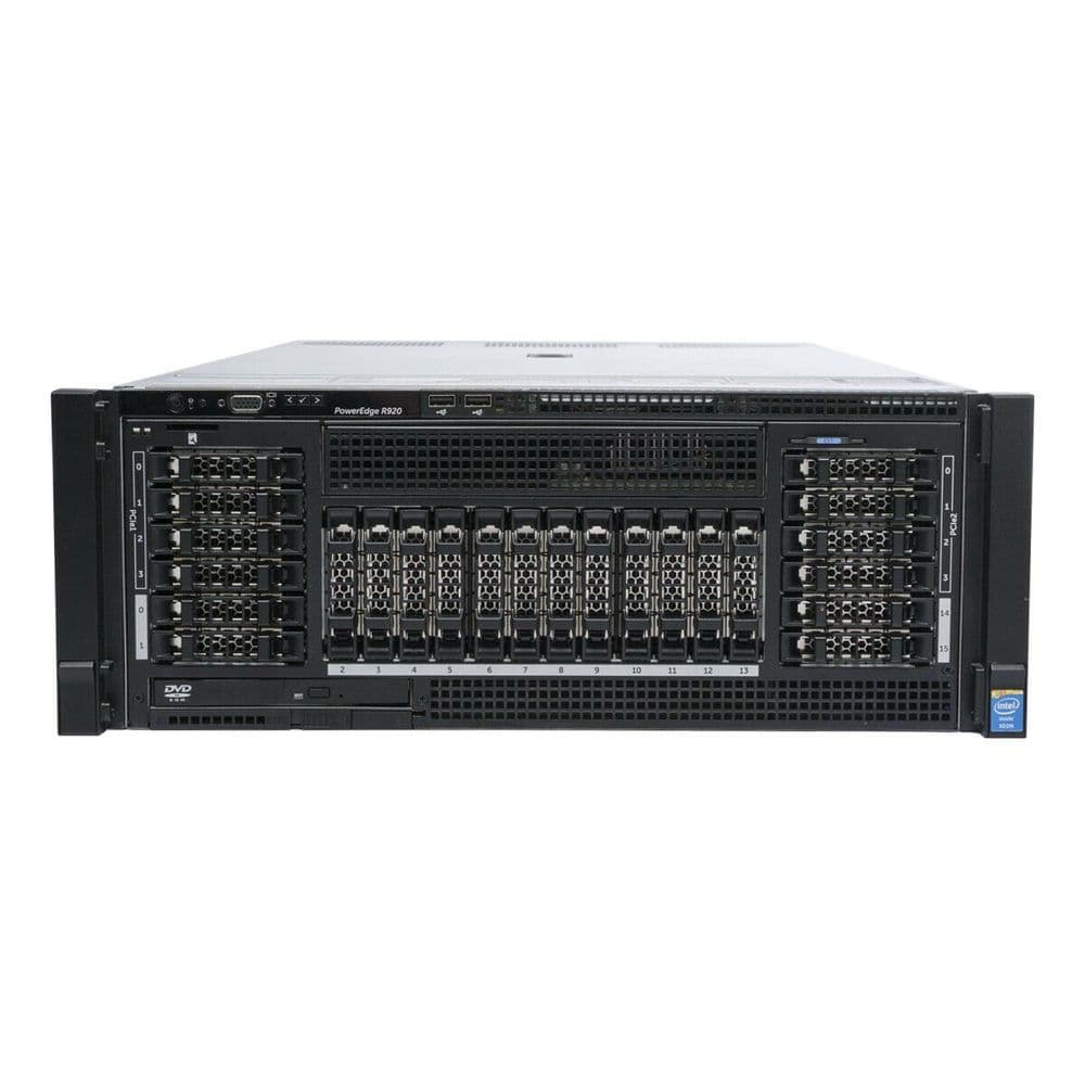 Dell PowerEdge R920 Server 2x 12-Core E7-4850 v2 2 3Ghz 256GB Ram 2x ...