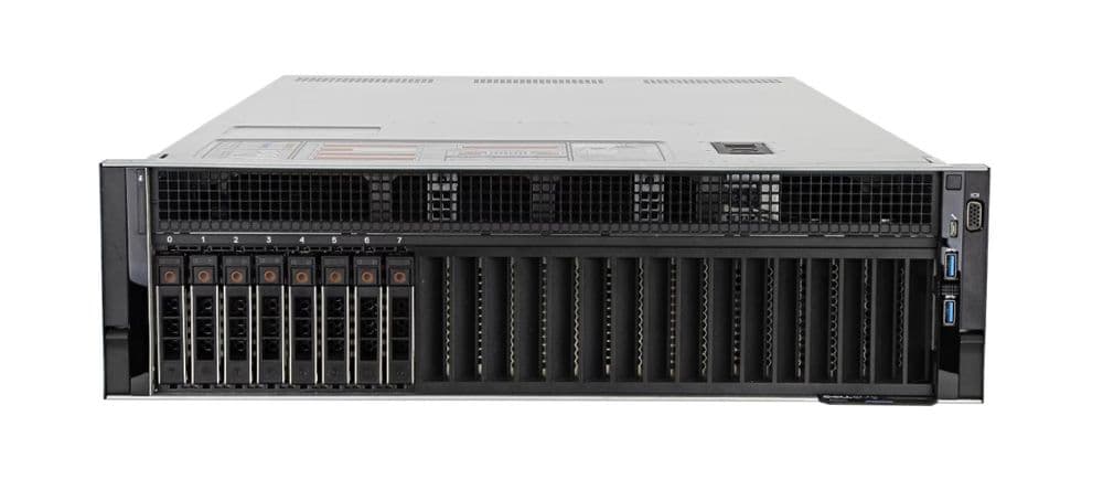 Dell PowerEdge R940 2x 14-Core Gold 5120 256GB Ram 2x 600GB HDD 8-Bay ...