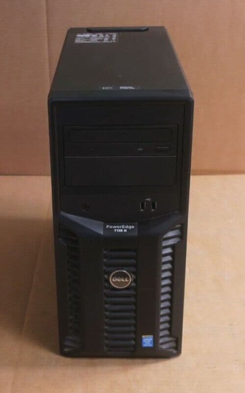 Dell PowerEdge T110 II Tower Server Pentium G645 4GB Ram 2x 1TB HDD 4-Bay