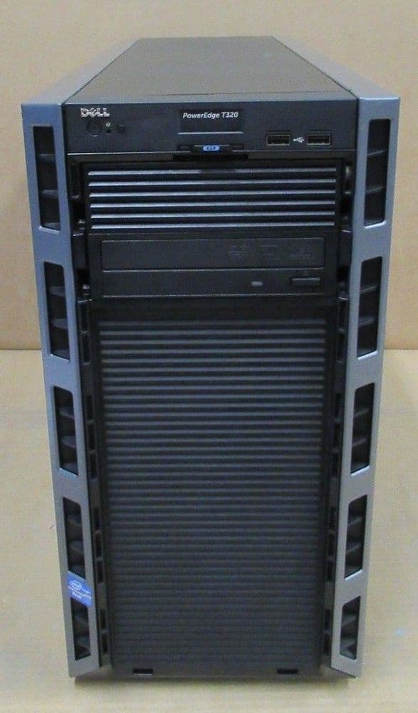 Dell PowerEdge T320 1x Xeon E5-2420 1 9GHz 1x 8GB RAM 4x3 5" Bay Tower ...
