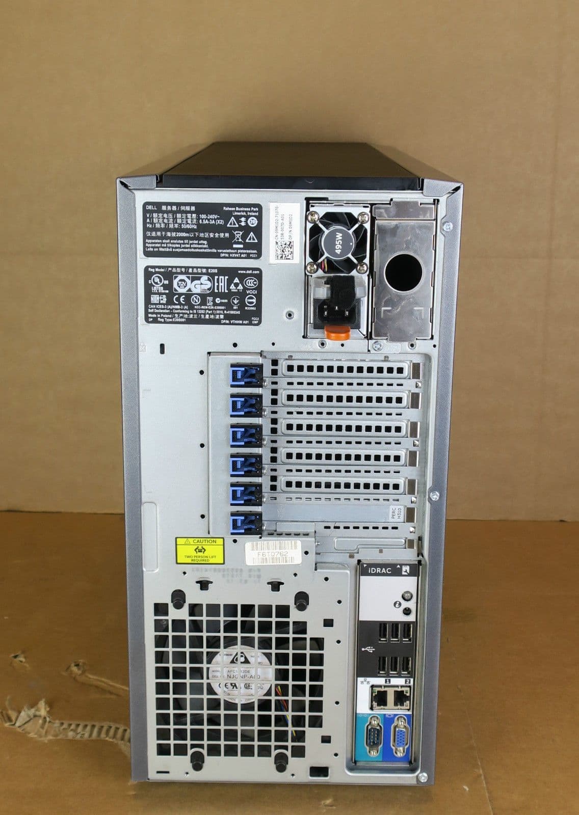 Dell PowerEdge T320 - Quad Xeon E5-2407 v2 2 40GHZ 16GB H310 3 x1TB ...