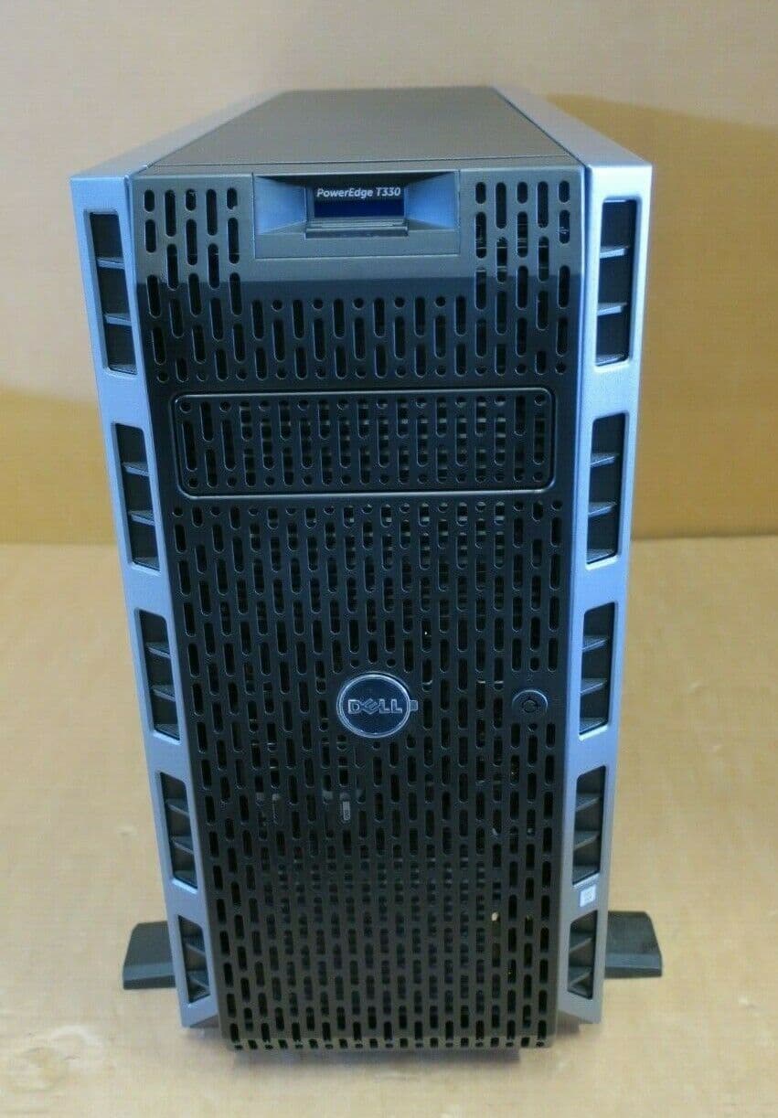 Dell PowerEdge T330 E5-1240v5 3 5GHz 16GB 2x 200GB SSD 4x Bays RAID Tower Server