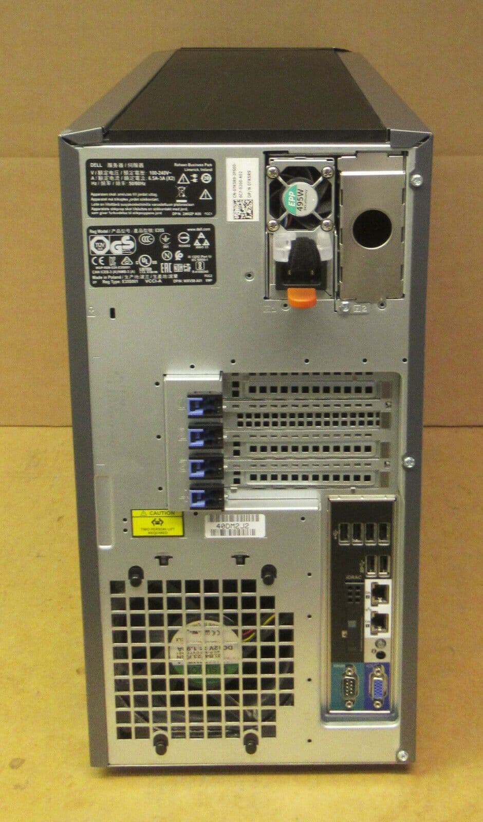 Dell PowerEdge T330 E5-1240v5 3 5GHz 16GB Ram 8x 3 5" Bays RAID Tower Server