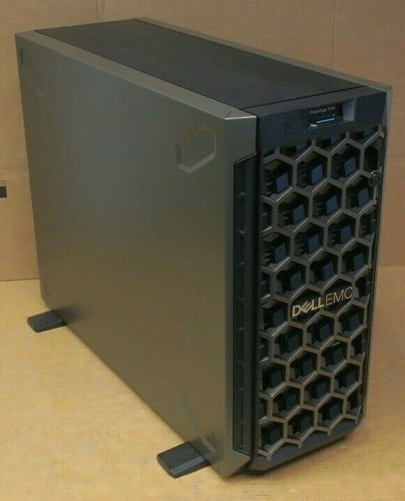 Dell PowerEdge T340 Tower Server 4-Core E-2234 3 6GHz 16GB Ram 3x 600GB ...