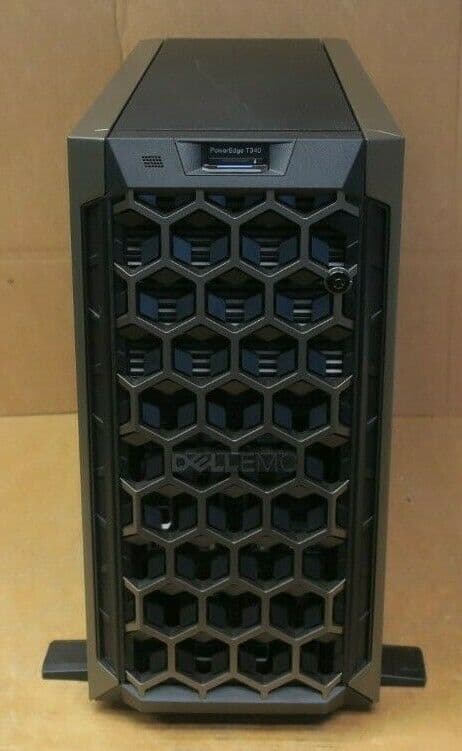 Dell PowerEdge T340 Tower Server 4-Core E-2234 3 6GHz 16GB Ram 3x 600GB ...