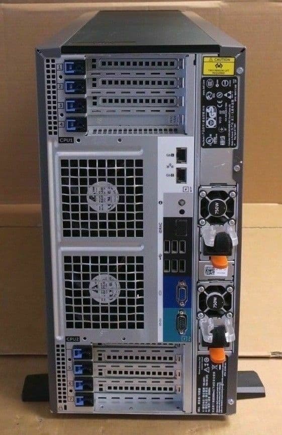 Dell PowerEdge T620 2x E5-2660 2 2Ghz 192GB RAM 24TB HDD H710 RAID ...